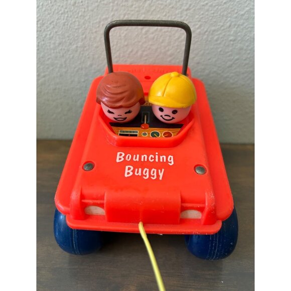 Fisher-Price | Toys | Vintage Fisherprice Bouncing Buggy Moonwalker ...